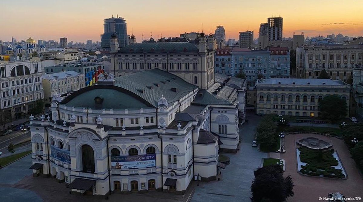 In Kyiv, domestic tourists are back, despite the air raid sirens ...