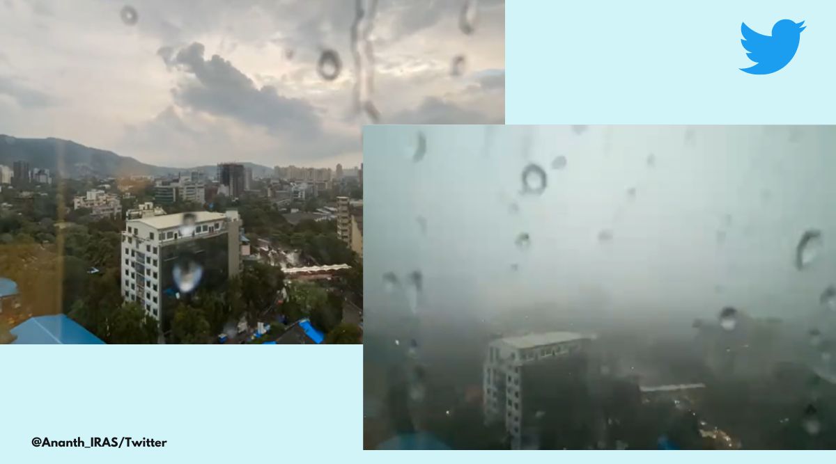 Watch: Time-lapse video captures short burst of Mumbai rain | Trending ...