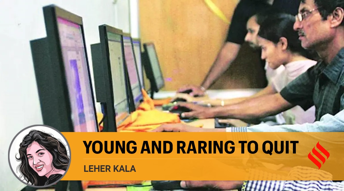 Leher Kala writes: Young and raring to quit