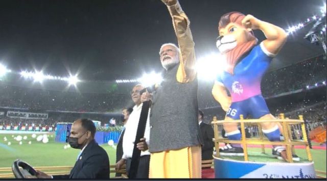 Modi declares National Games open; says nepotism, corruption plagued sports in country earlier ...