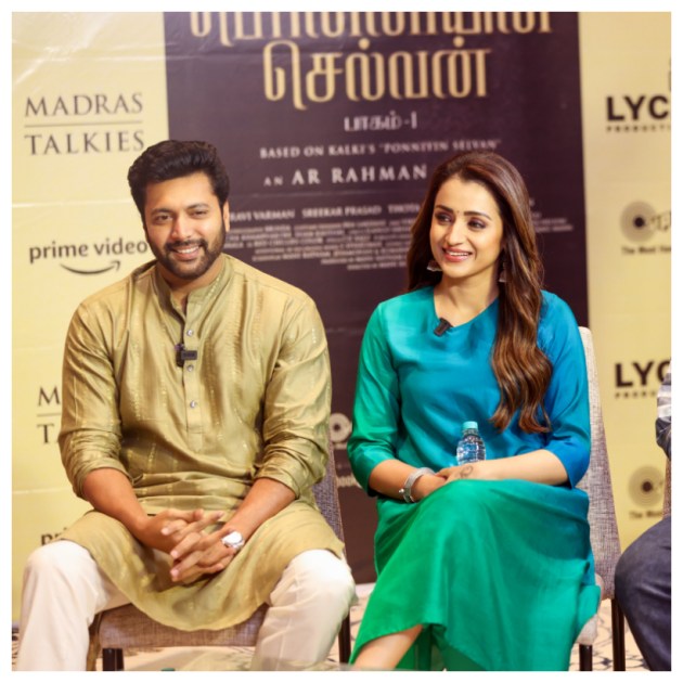 Ponniyin Selvan 1: Jayam Ravi, Trisha, Mani Ratnam and others kickstart ...