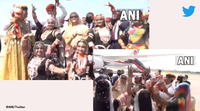Watch: Bangladesh PM Sheikh Hasina dances with Rajasthani folk artists ...