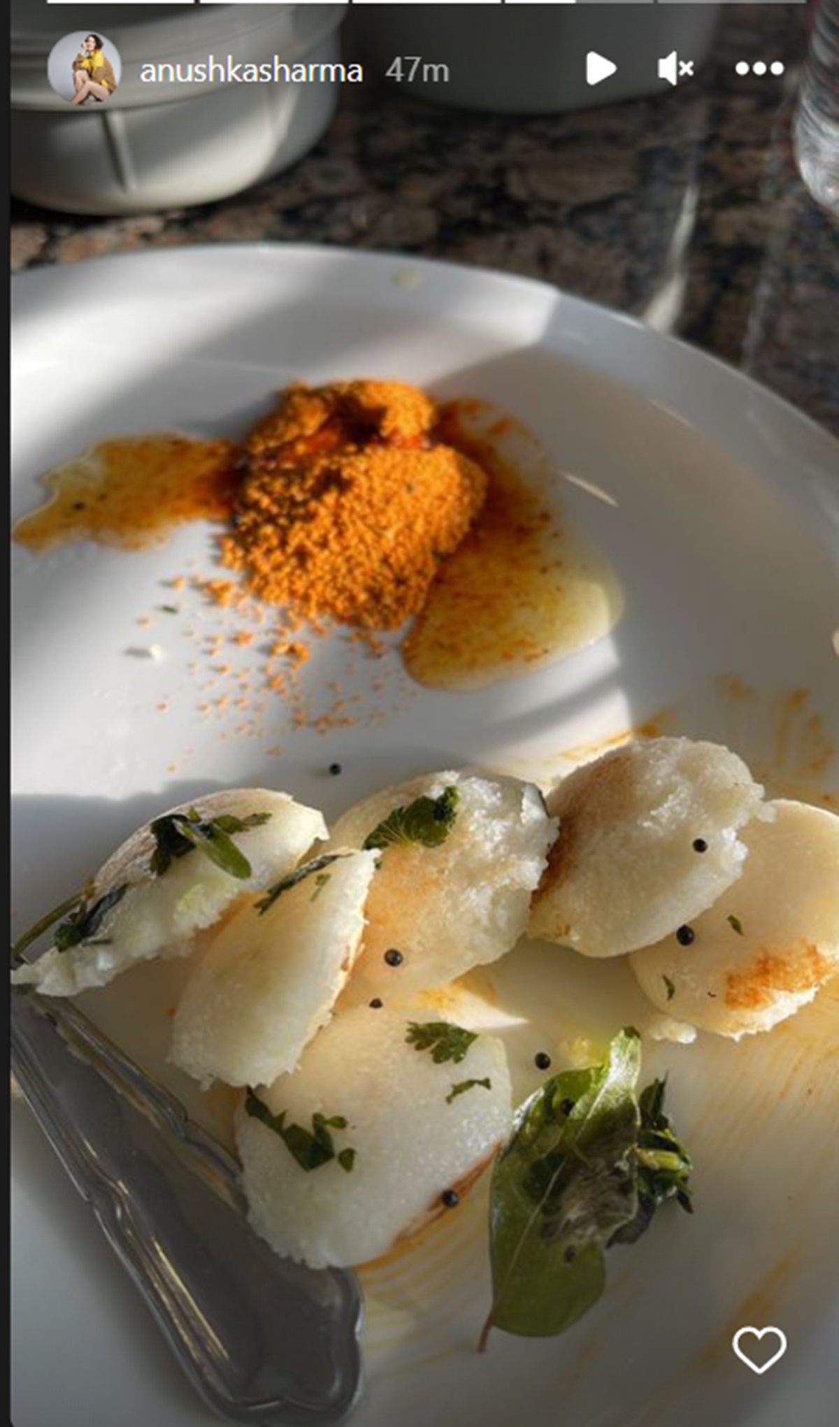 Anushka Sharma enjoys this delicious South Indian dish; would you like ...