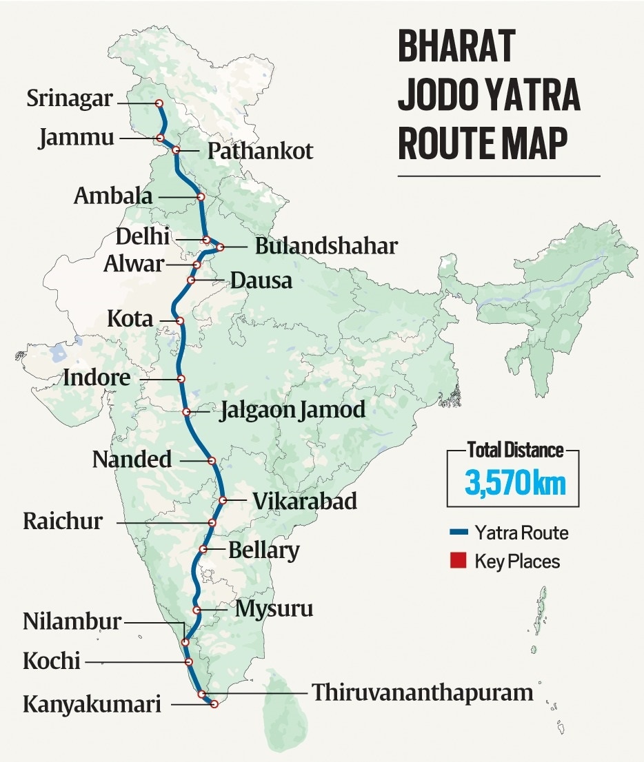 Rahul Gandhi gets set for Bharat Yatra; Priyanka, civil society say ...