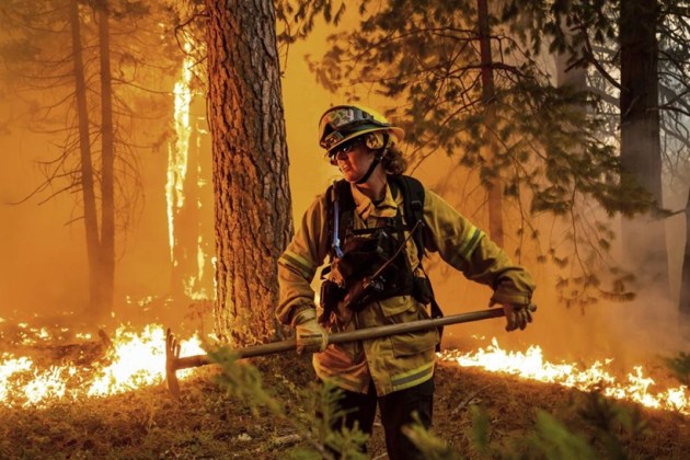 Thousands flee mountain communities as wildfires scorch California ...