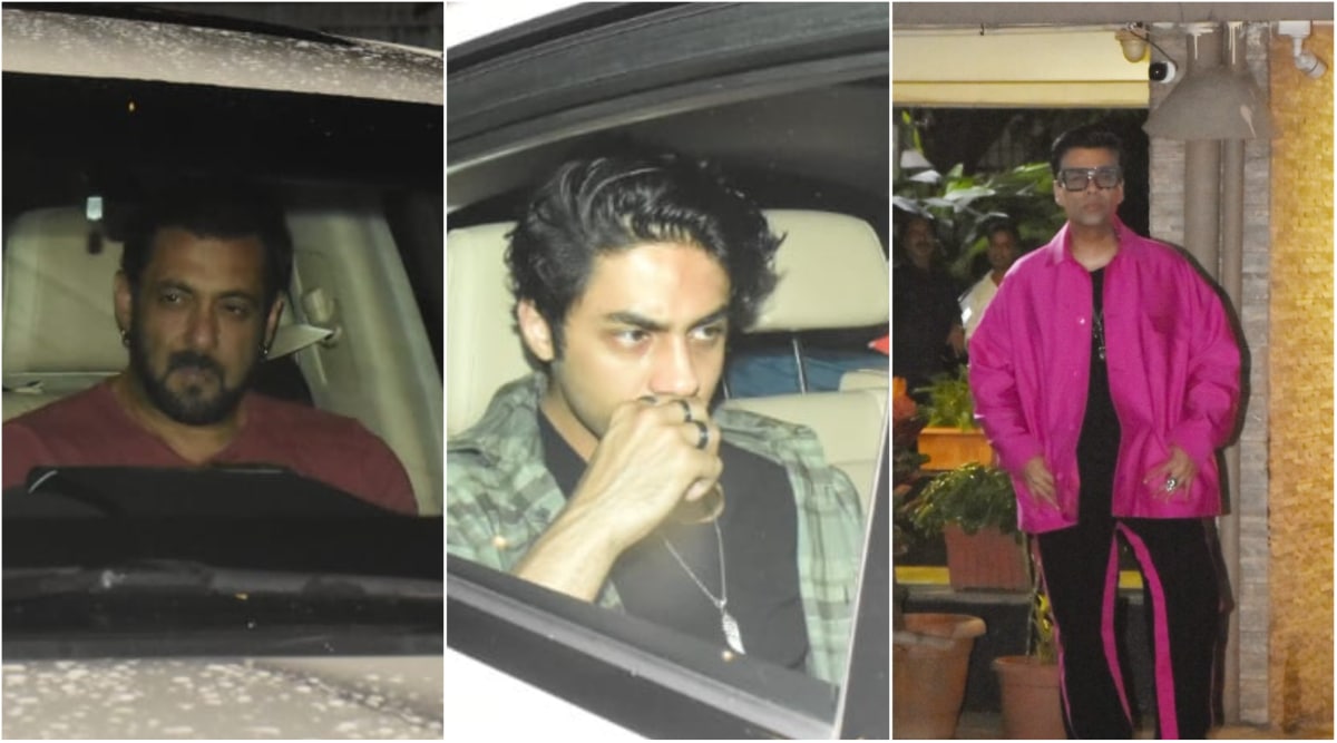 Salman Khan, Aryan Khan, Karan Johar and others attend Chunky Panday’s ...