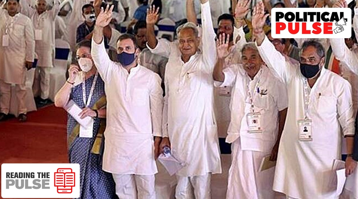 Congress’s one person-one post Udaipur resolve set to face the Ashok ...