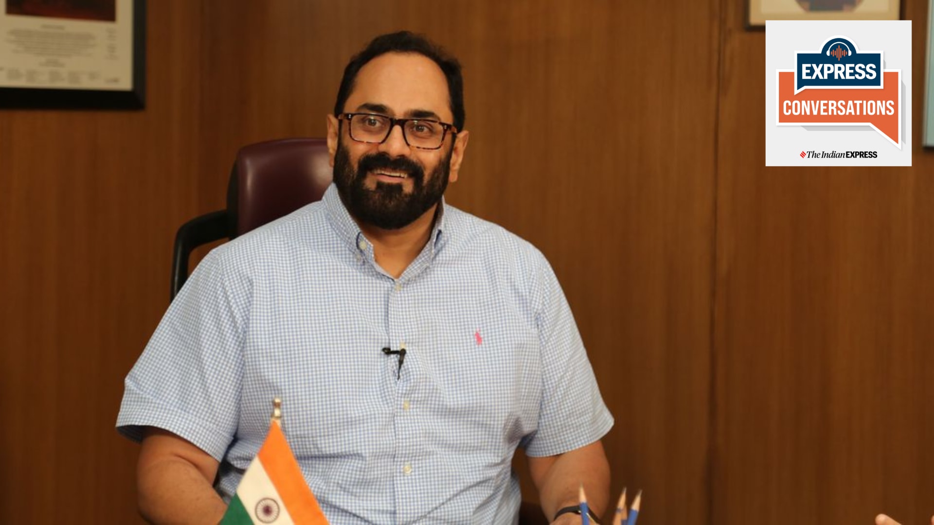 Ep. 38: Rajeev Chandrashekhar | The Indian Express