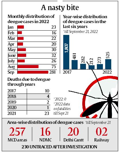Delhi: Number of dengue cases highest in 4 years | The Indian Express