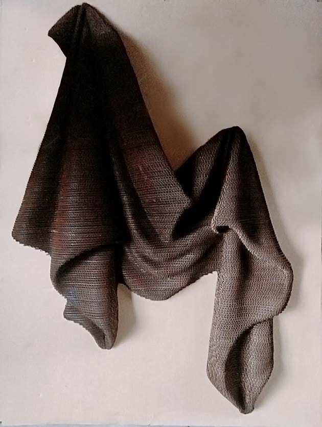 Artist uses ‘discarded corrugated boxes, delivery cartons’ to create ...