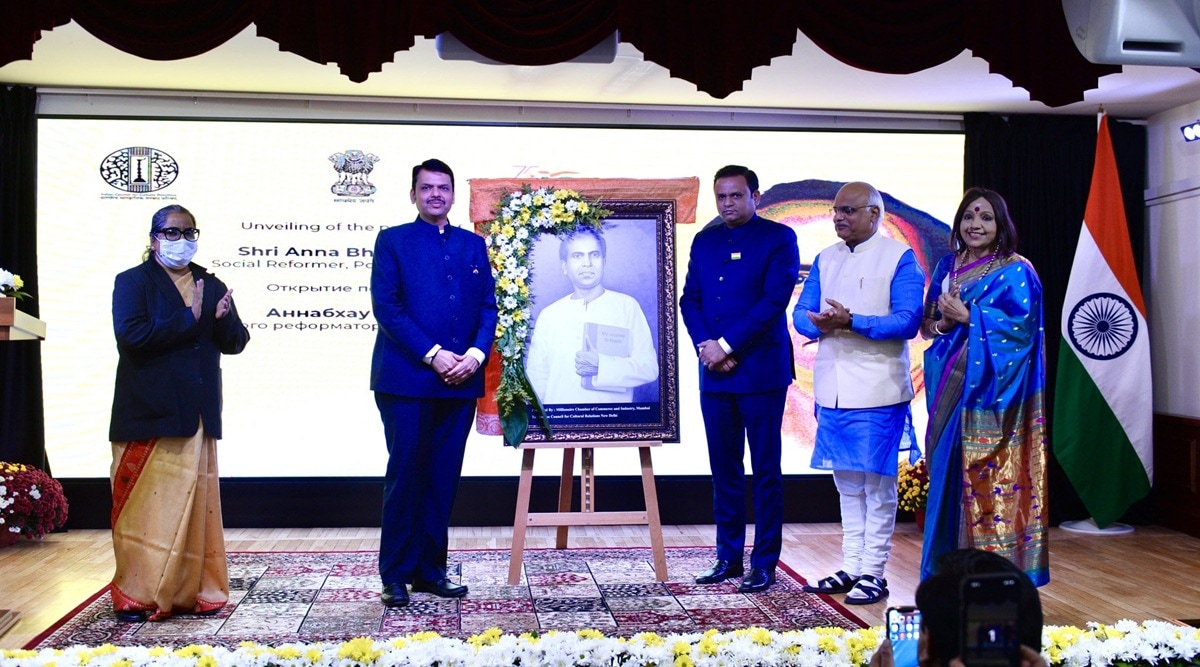 Who was activist-author Annabhau Sathe, whose statue Devendra Fadnavis ...