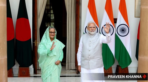 Bangladesh PM Sheikh Hasina accorded ceremonial guard at Rashtrapati Bhavan: ‘Coming to India is ...