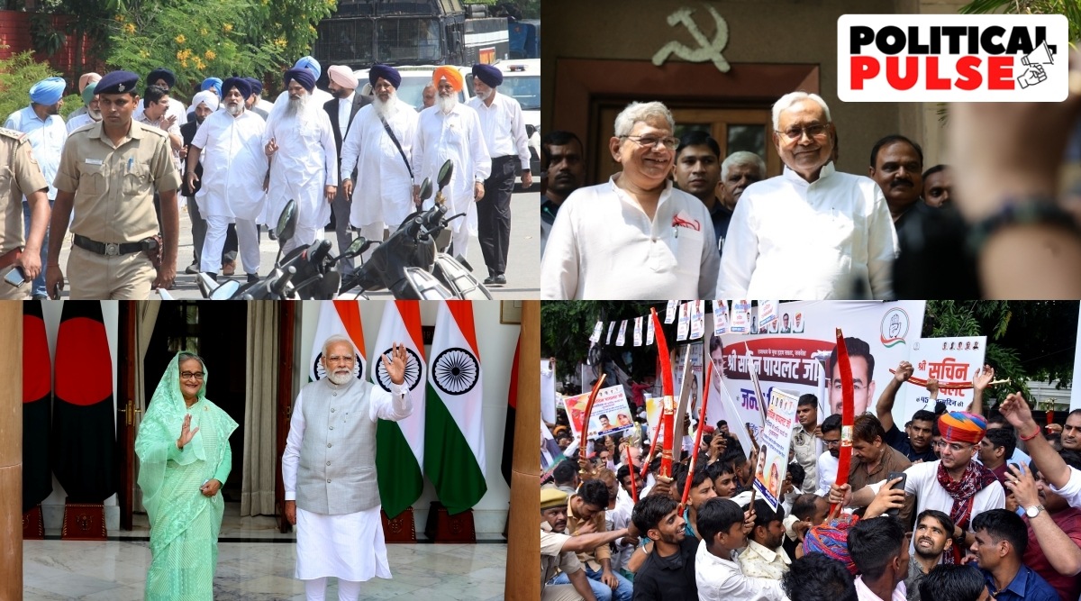 Picture this: Sheikh Hasina meets PM Modi; supporters celebrate Sachin ...