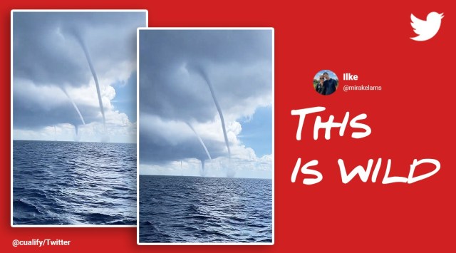 ‘Wonder or horror’: Four waterspouts emerge near Spanish island ...