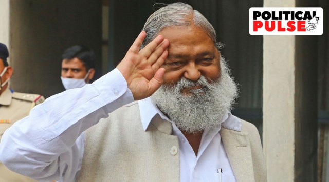 Motormouth meets his match: Haryana home minister gulps down Union home ...