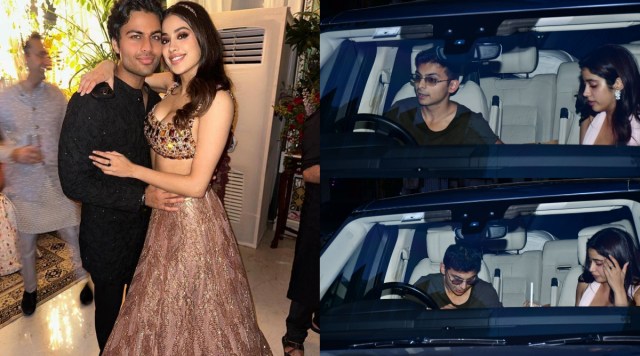 After being spotted with rumoured ex Shikhar Pahariya, Janhvi Kapoor ...