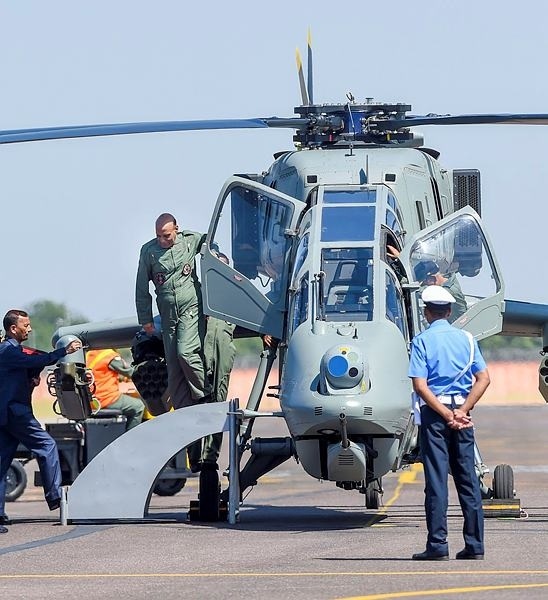 IAF gets first made-in-India Light Combat Helicopters