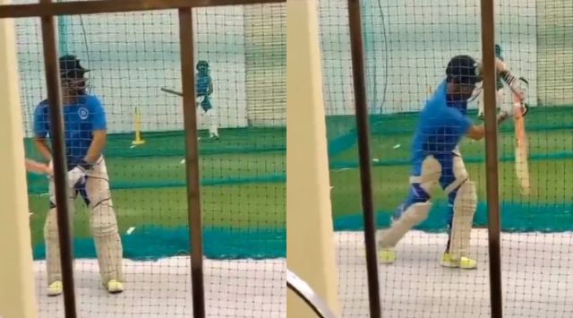 WATCH: MS Dhoni takes to the nets in his hometown Ranchi | Cricket News ...