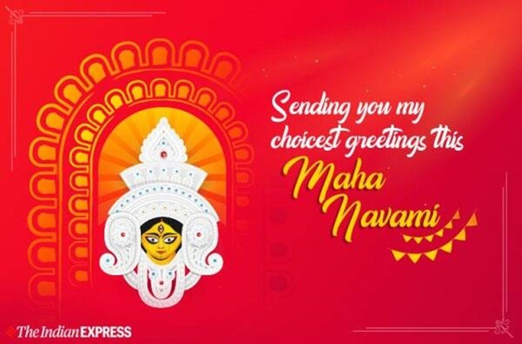 Happy Durga Navami 2022: Maha Navami Wishes Images, Wallpapers, Quotes ...