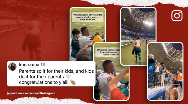 Father turns emotional as 16-year-old debuts for Brazilian football ...