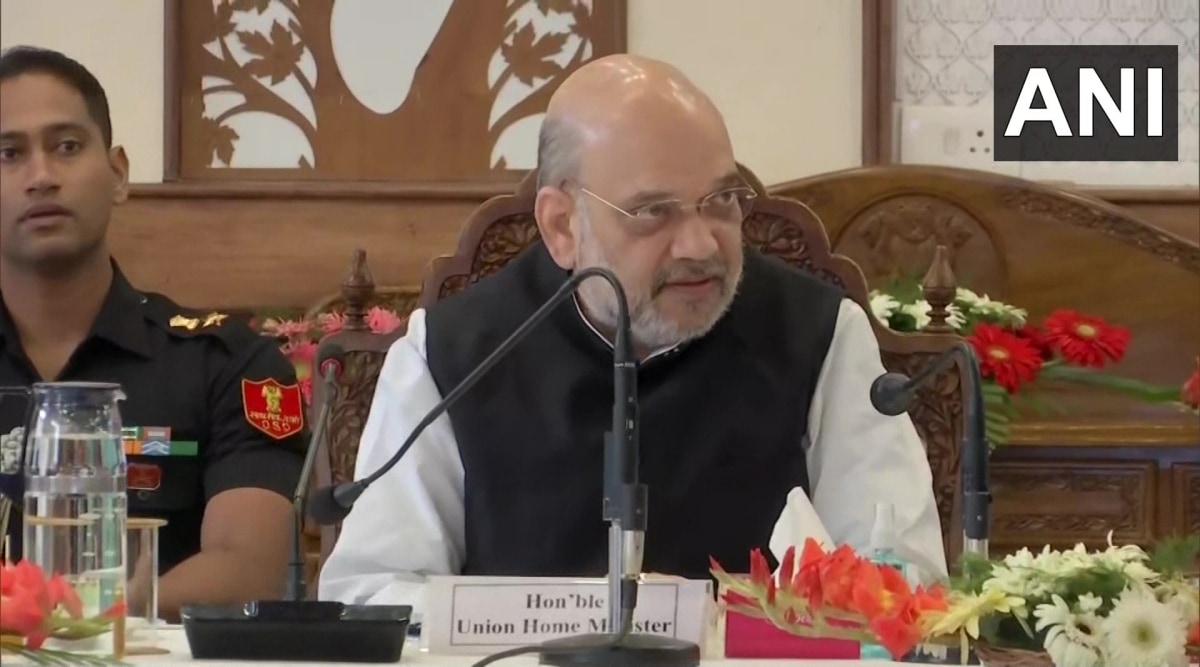 Home Minister Amit Shah reviews security situation in Jammu and Kashmir | Jammu News - The ...