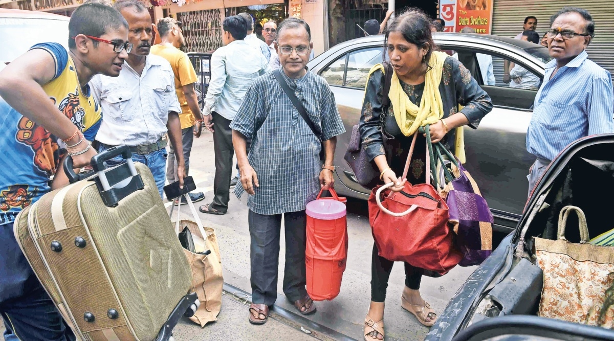 Cracks in Bowbazar houses: KMRCL officials face protesting residents at ...