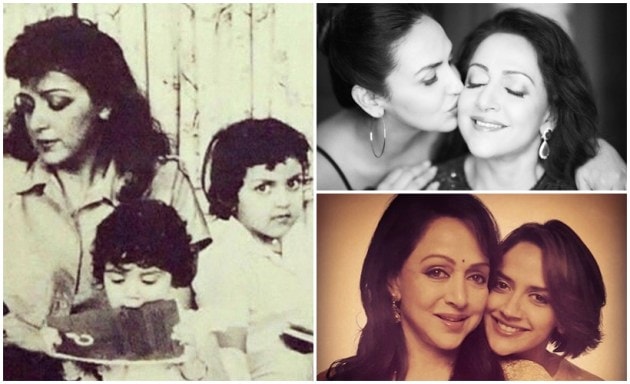 Hema Malini turns 74: A glimpse of her precious moments with daughters ...