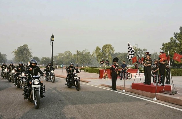 Bike rally, Army salute mark India’s 76th Infantry Day | India News ...