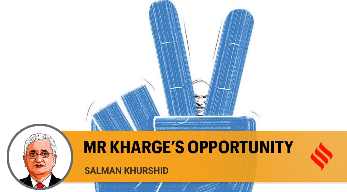 Salman Khurshid writes: What the election of Mallikarjun Kharge as ... Salman Khurshid writes: What the election of Mallikarjun Kharge as ...