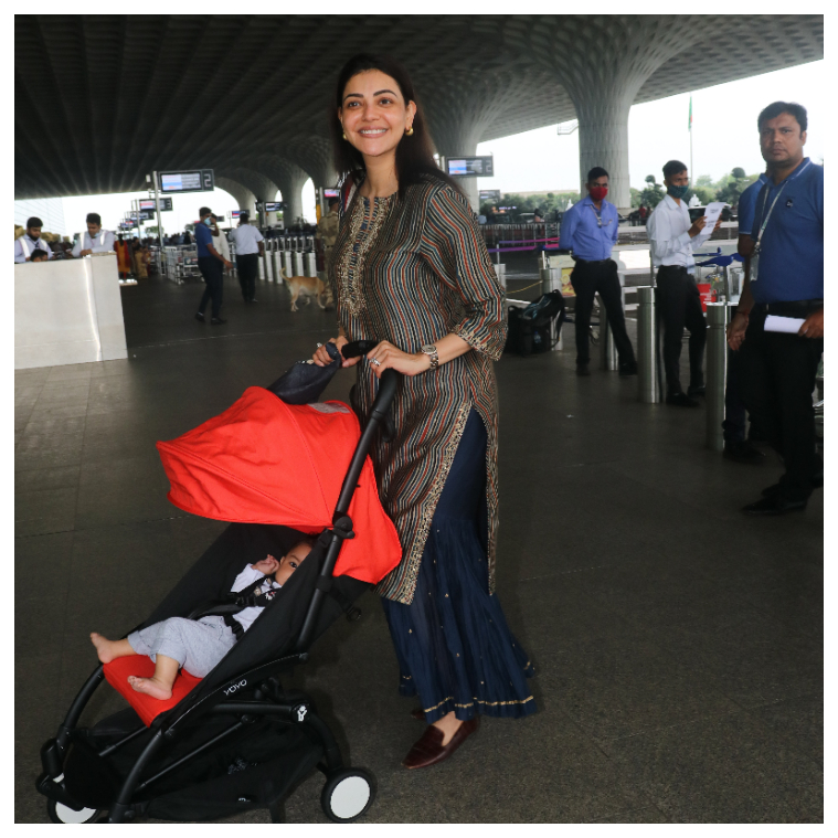 Kajal Aggarwal, husband Gautam Kitchlu reveals son Neil’s face for the ...