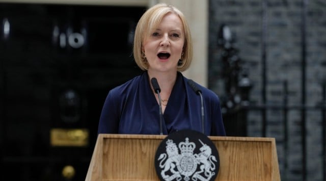UK stocks rally before dropping as Prime Minister Liz Truss resigns ...