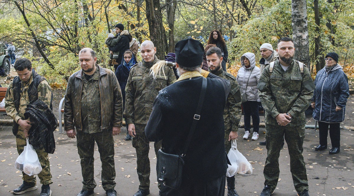 Where have all the men in Moscow gone? | World News,The Indian Express