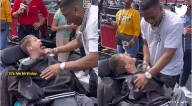 Rapper Nelly gifts his own jacket to specially-abled fan on his 23rd ...