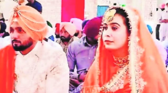 AAP MLA Bharaj ties the knot with party worker in Patiala dera | Ludhiana News - The Indian Express