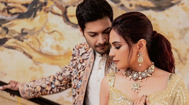 Richa Chadha showers love on to-be husband Ali Fazal in photos from ...