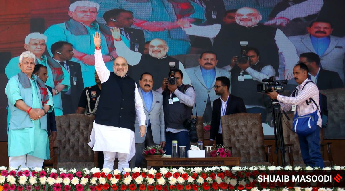 Amit Shah addresses first public rally in Kashmir since Article 370 revocation | India News News ...