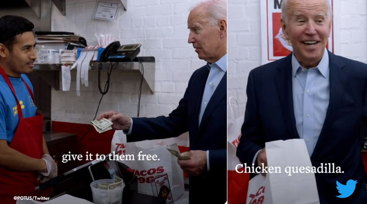 US president Joe Biden gets 50% discount at restaurant for ‘public ...