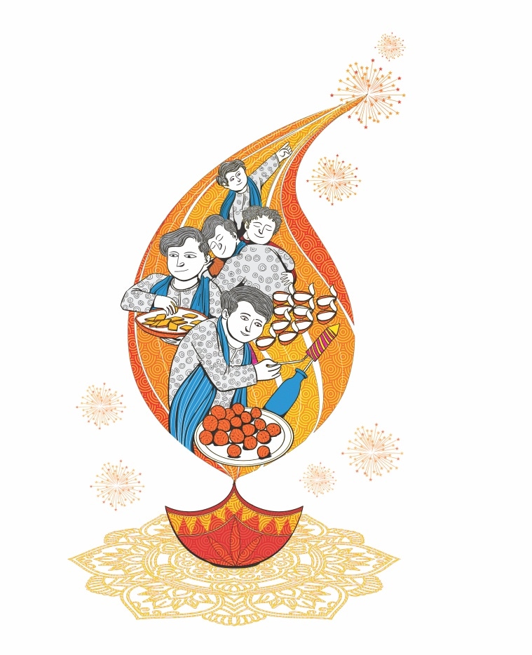 How Diwali became a festival of food and memories, history and culture ...