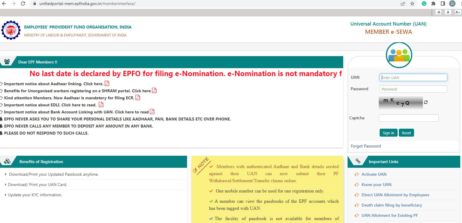 EPFO e-nomination: Here's how to file it online