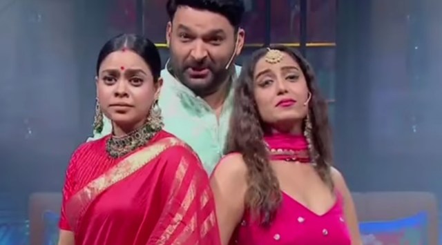 Kapil Sharma watches ‘wife’ Sumona Chakravarti and Srishty Rode fight ...