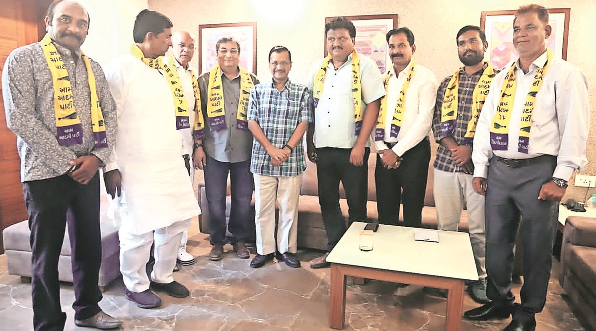 Gujarat: Chetan Raval, Dalit writer and two others join AAP | Ahmedabad ...