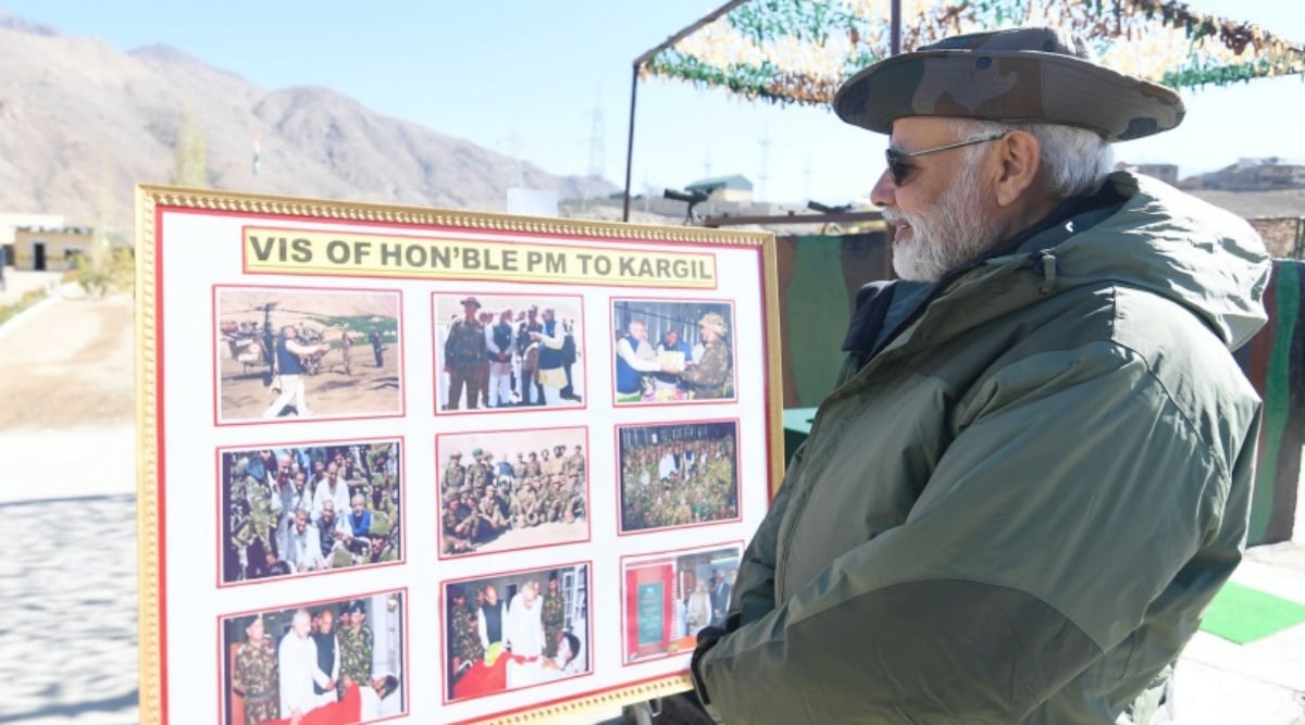 In Photos: PM Narendra Modi’s Diwali celebrations with Armed Forces ...