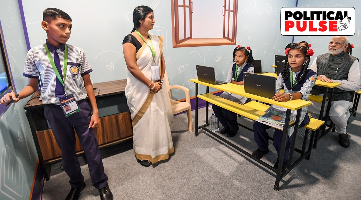 Hashtag Politics | AAP, BJP squabble over PM Modi’s classroom visit in ... Hashtag Politics | AAP, BJP squabble over PM Modi’s classroom visit in ...