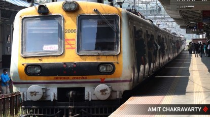 Indian Electric Local Train