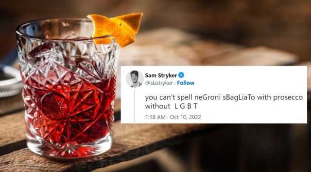 ‘Negroni sbagliato with prosecco’ has become the signature drink for ...