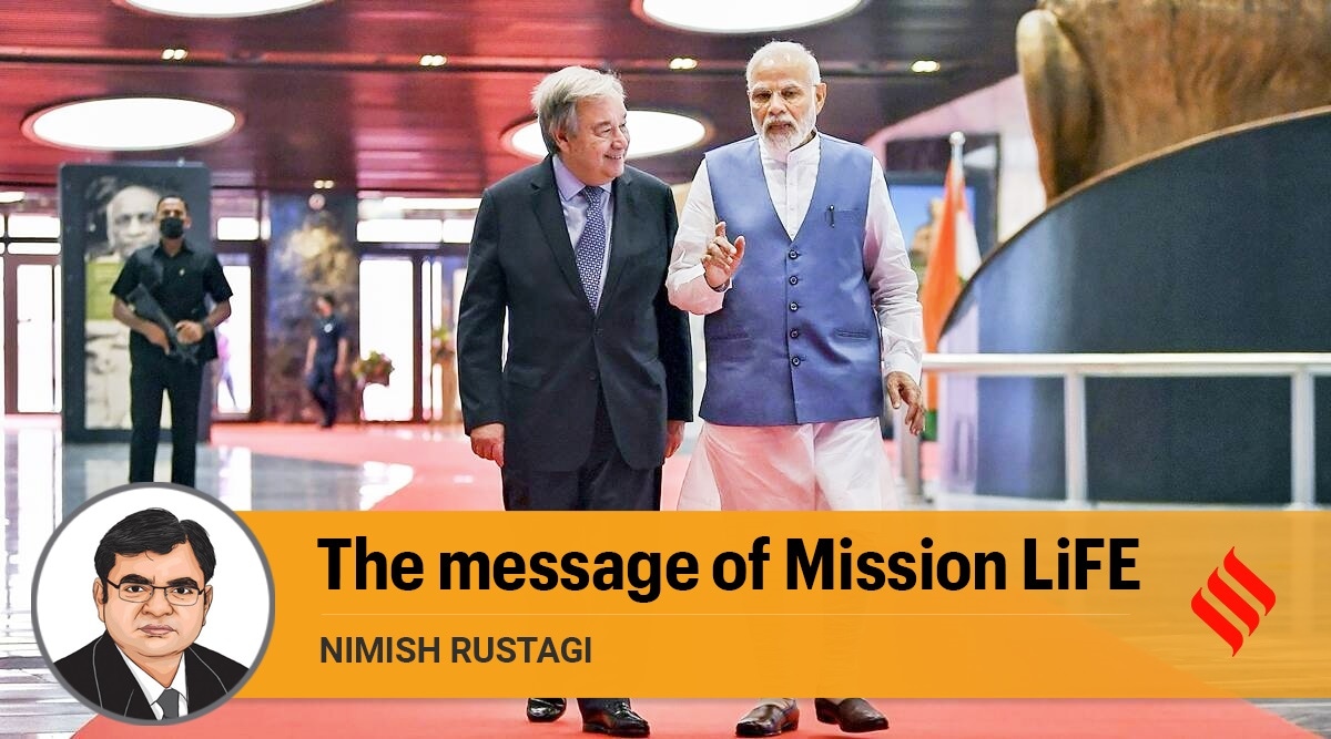 The message of Mission LiFE: Adopting a pro-planet lifestyle is not the ...