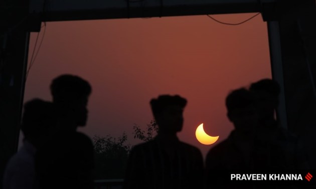 In pics: Check out these unmissable photos of the partial solar eclipse ...
