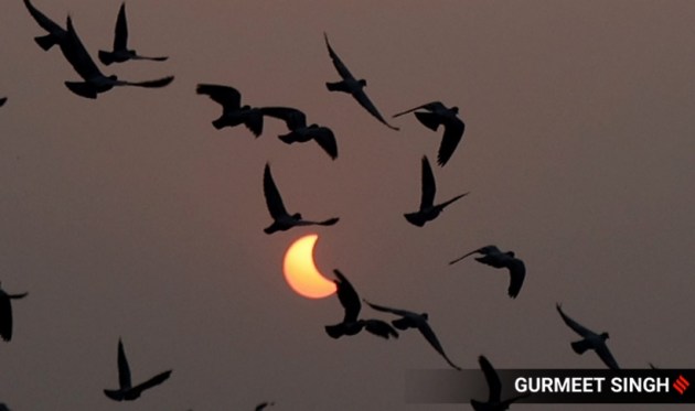 In pics: Check out these unmissable photos of the partial solar eclipse ...
