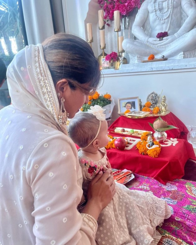 Inside Priyanka Chopra-Nick Jonas’ Diwali celebration with daughter ...