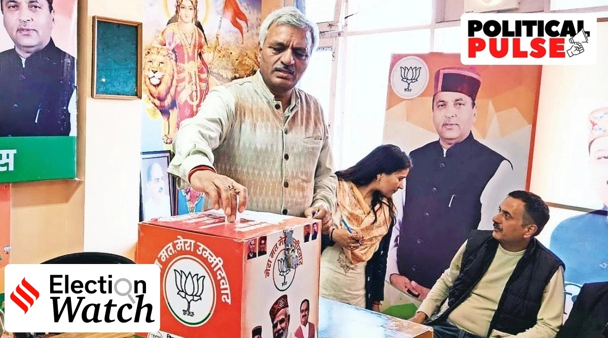 Himachal elections: In a first, BJP holds ballot voting to ‘select ...